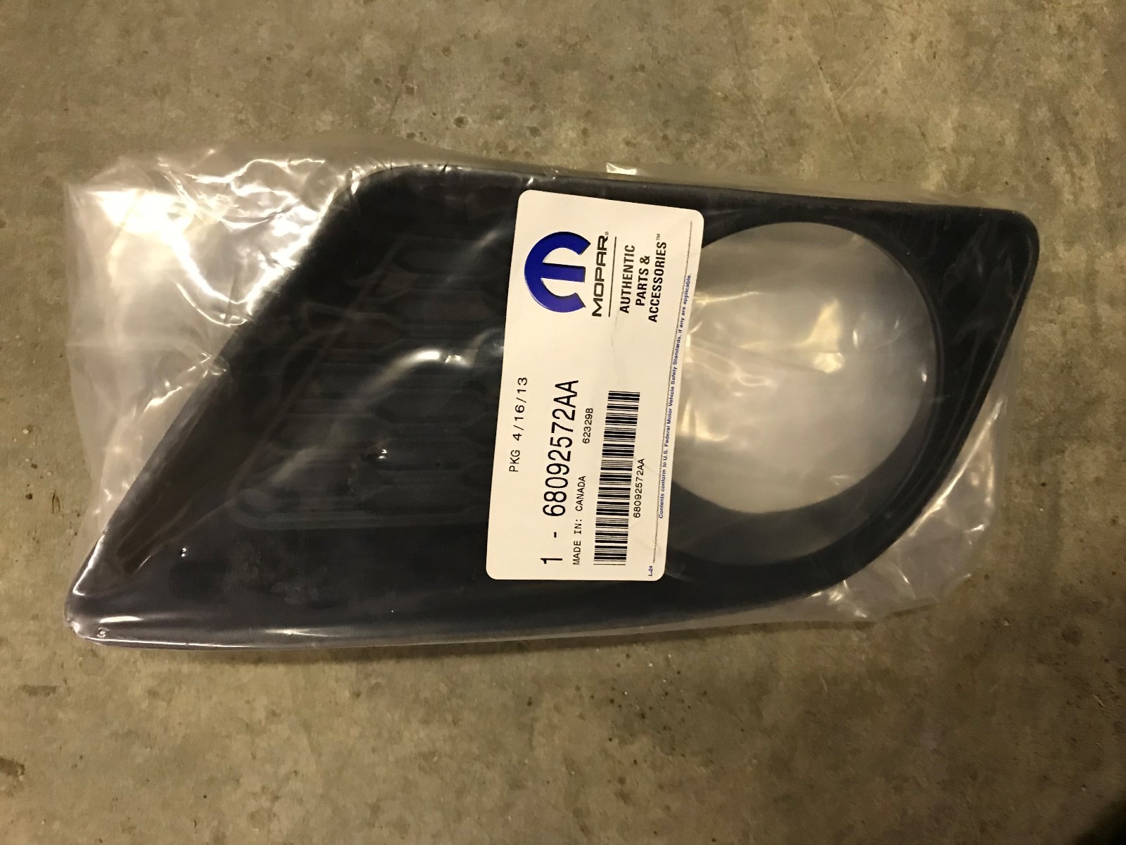Mopar Bezel: 68092572AA | eBay