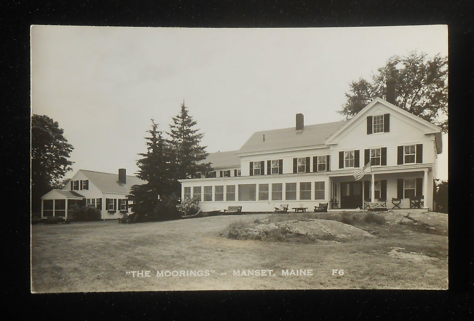 RPPC 1954 The Moorings Manset ME Hancock Co Maine | eBay