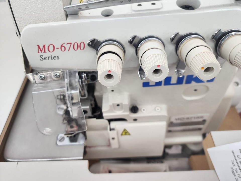 JUKI MO-6700 SERIES HIGH SPEED INDUSTRIAL OVERLOOK SEWING MACHINE | eBay