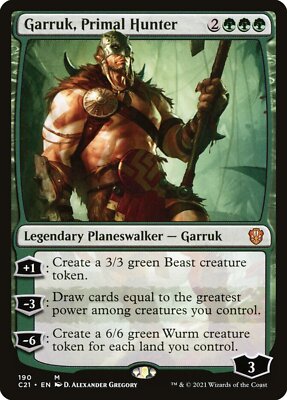 Garruk, Primal Hunter - Commander 2021 (C21) | eBay