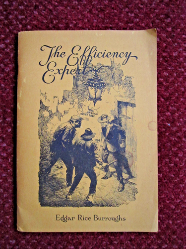 Edgar Rice Burroughs: The Efficiency Expert 1st edtion 1966 Frazetta ...