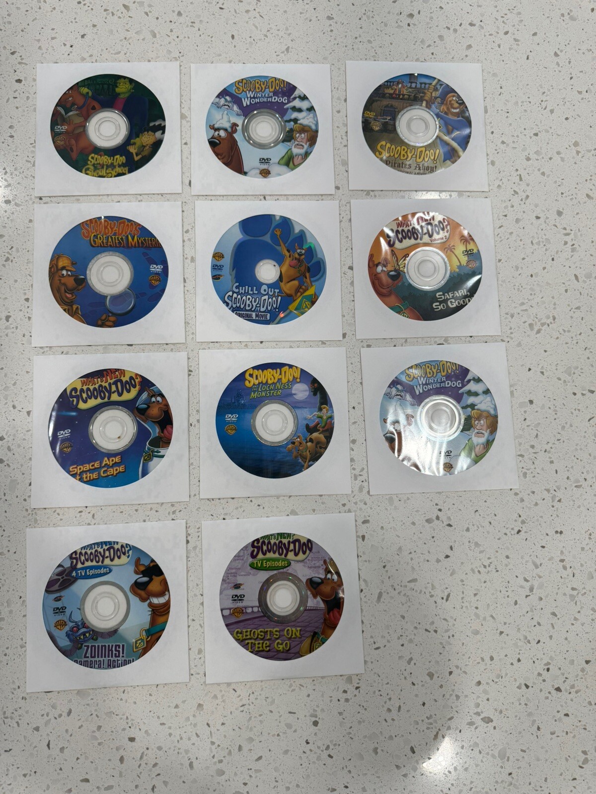 Scooby Doo DVDs, Lot Of 11 Movies! Scooby Doo, All Tested And Working ...