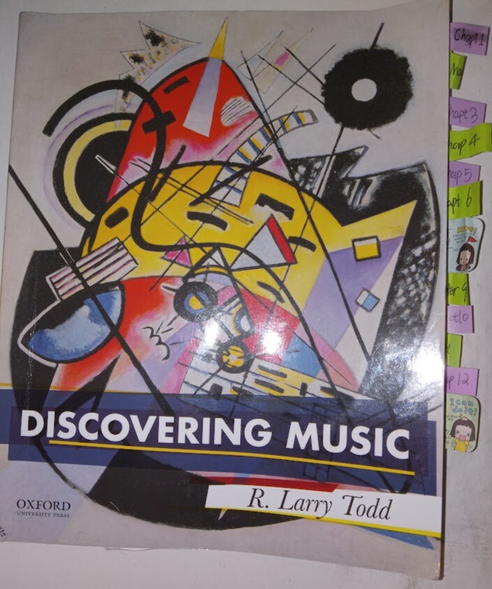 Discovering Music by Todd, R. Larry Book INDEXING ADDED BY PREVIOUS ...