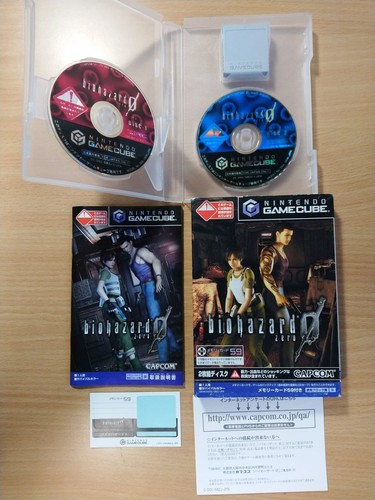GC Biohazard 0 + Memory Card 59 (Grey) (Japan Ver.) CAPCOM NINTENDO ...