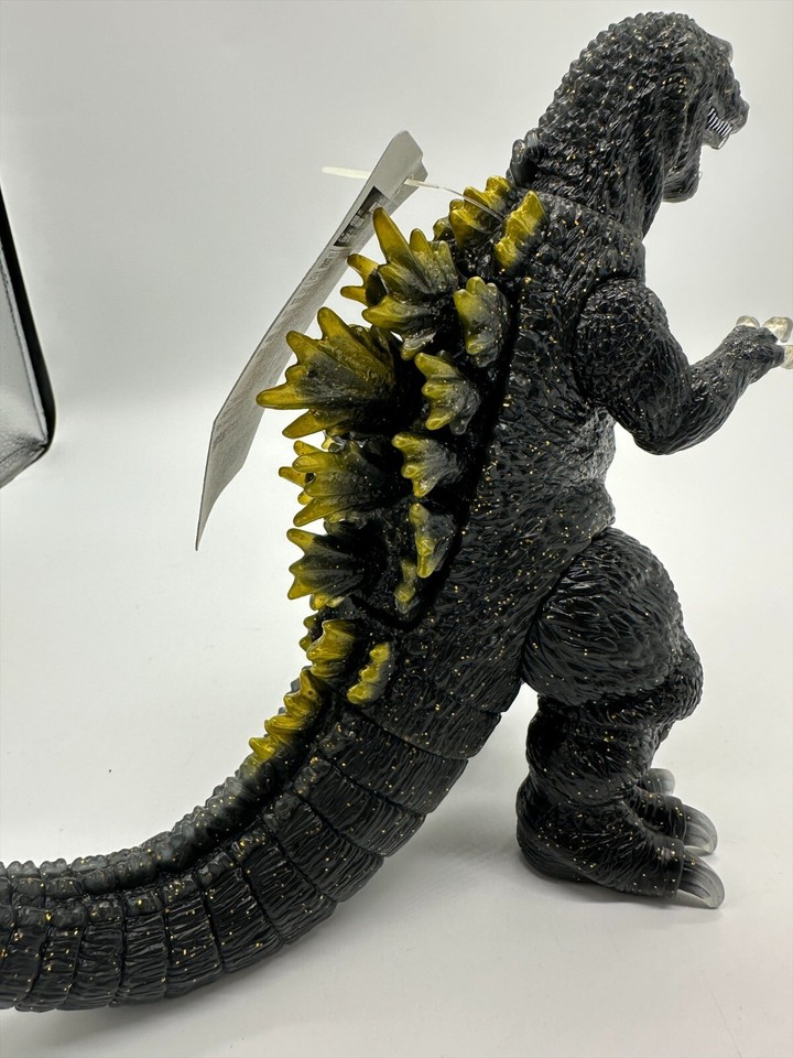 2002 Movie Monster 8" Gold Glitter GMK Godzilla 2002 Figure WITH TAG ...