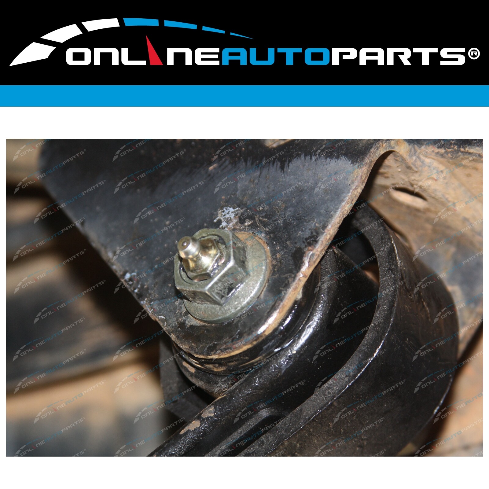 1x Greasable Leaf Spring Pin Pivot Bolt for Holden Rodeo 4wd 88~08 RA ...