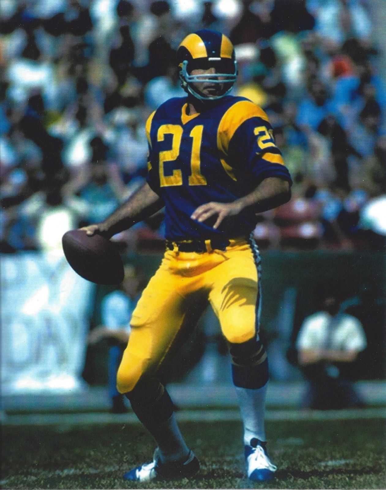 JOHN HADL 8X10 PHOTO LOS ANGELES RAMS LA NFL FOOTBALL | eBay