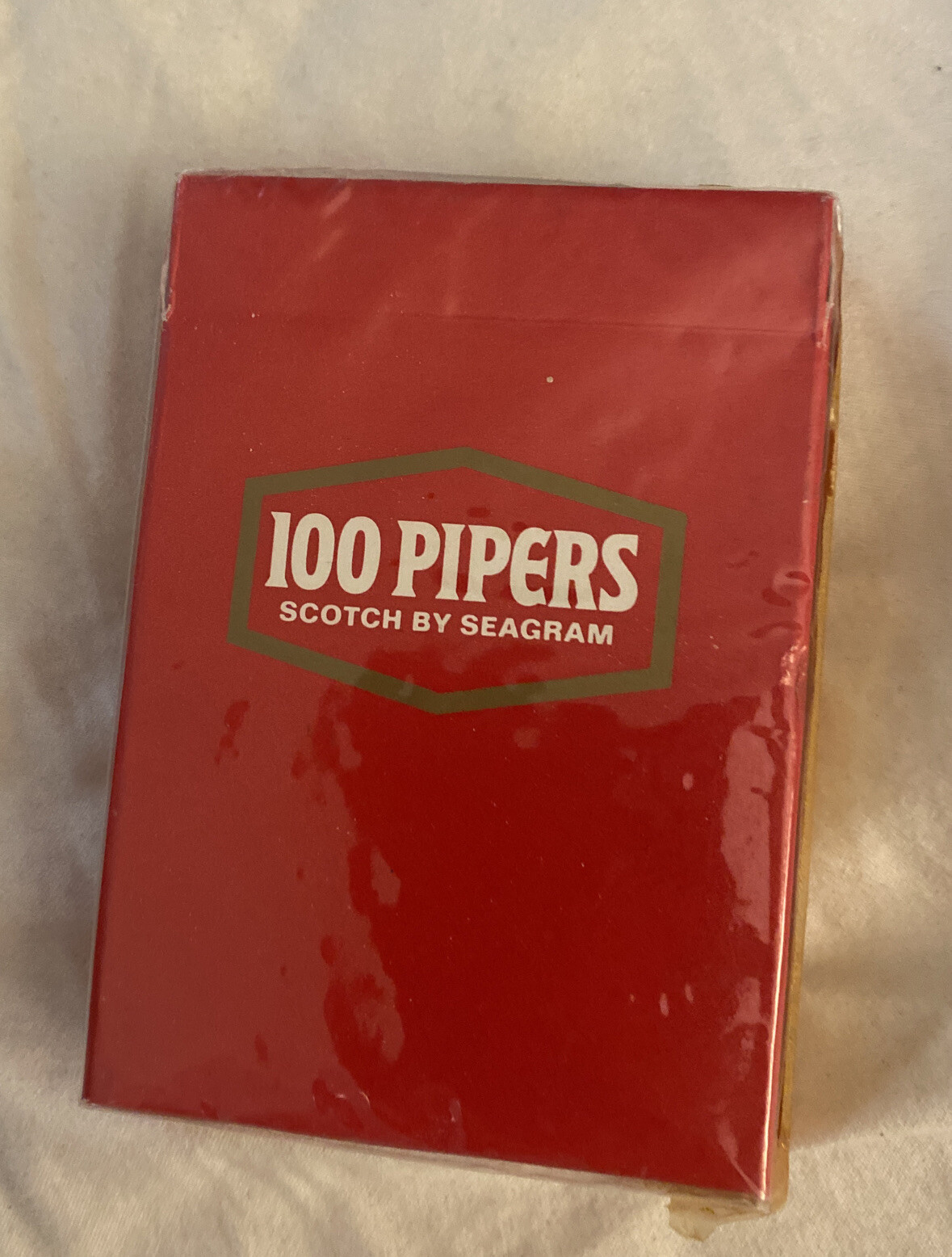 100 Pipers Deck Of Cards *SEALED* Seagram Scotch Vtg Collectors ...