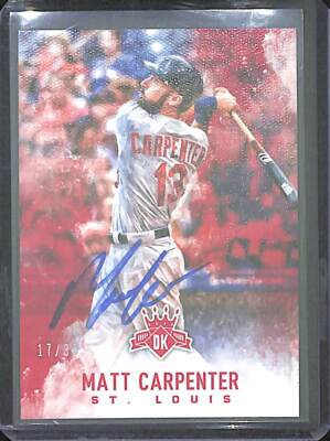 2018 Panini Diamond Kings Recollection Collection Autograph Matt ...