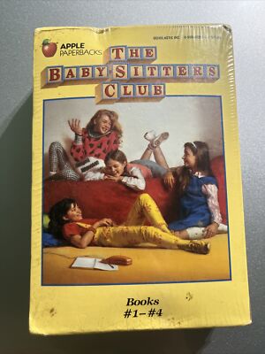 The Baby-Sitters Club Books #1-4 Box Set Scholastic VINTAGE Anne M ...