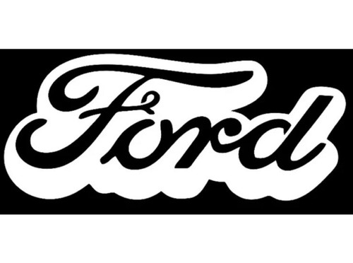 retro Ford Logo Vinyl Decal Window Sticker Mustang Bronco F-150 Ranger ...