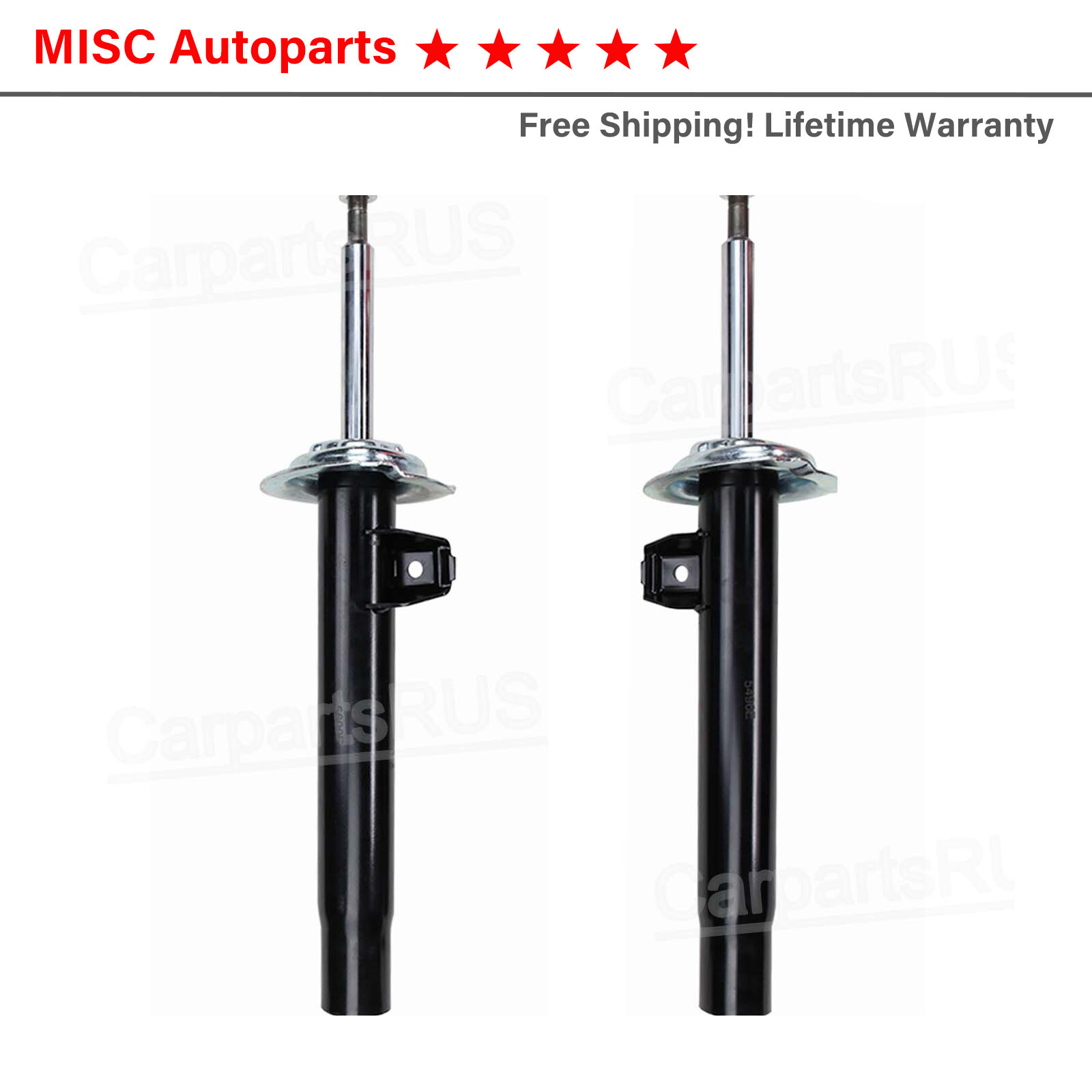 Front Shock Absorber Pair of 2 for BMW 323i 328i 320i 325i 330i 325Ci ...