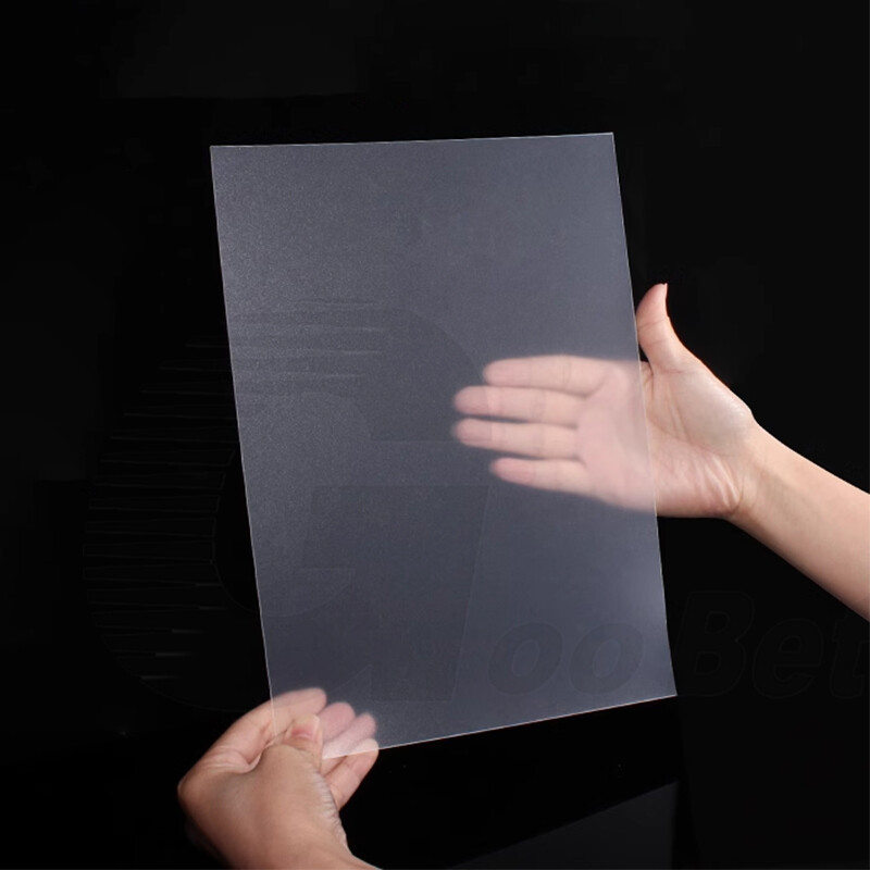 10pcs A4 Matt Clear Polypropylene Plastic Sheet 0.3mm-2mm Arts Crafts ...