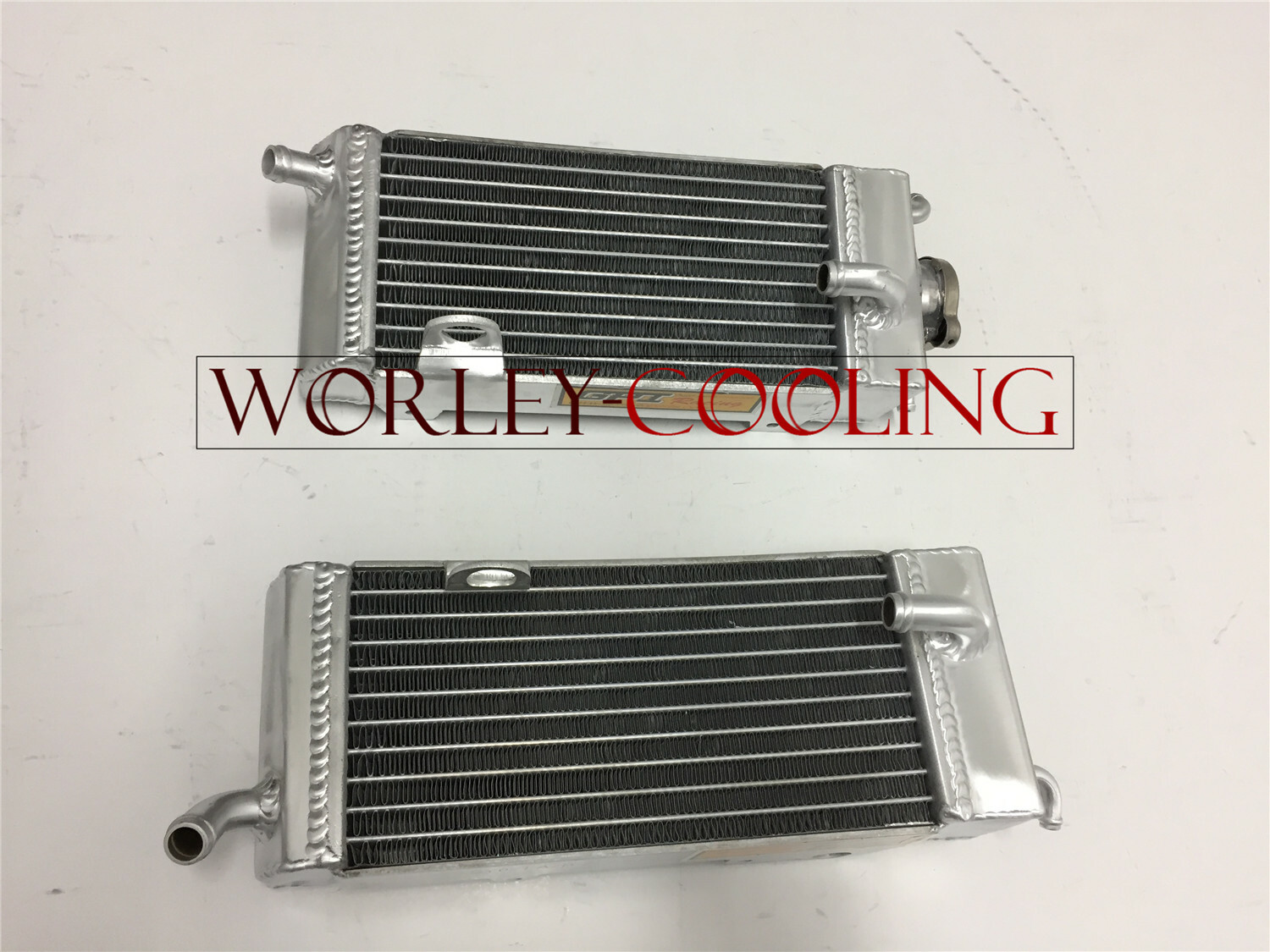 R&L aluminum radiator for Yamaha YZ125 1986 1987 1988 86 87 88 2-stroke ...