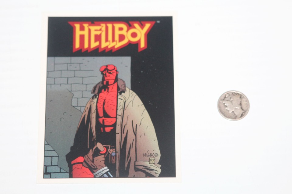 Vintage 1997 Hellboy Comic Book SDCC Con Promo Insert Card - Rare Mike ...
