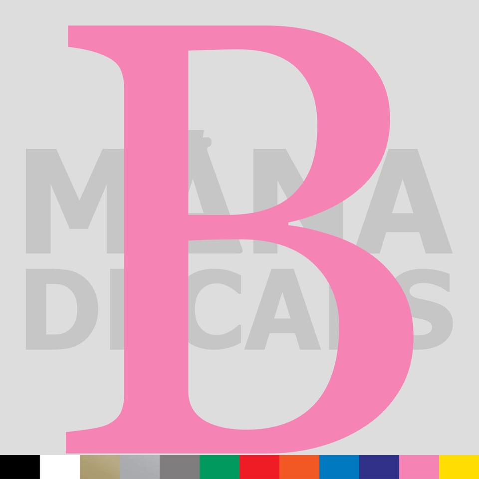 Beta Vinyl Die Cut Decal Sticker - Greek Letter Symbol B | eBay