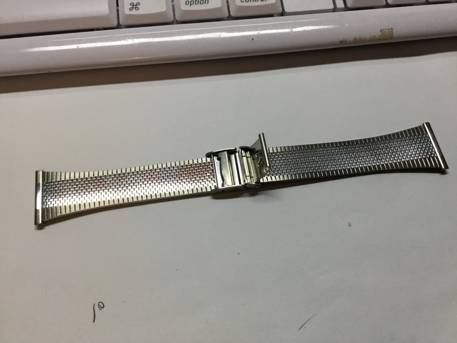 VINTAGE 100% STAINLESS STEEL HADLEY- ROMA WATCH BAND MB5466W | eBay