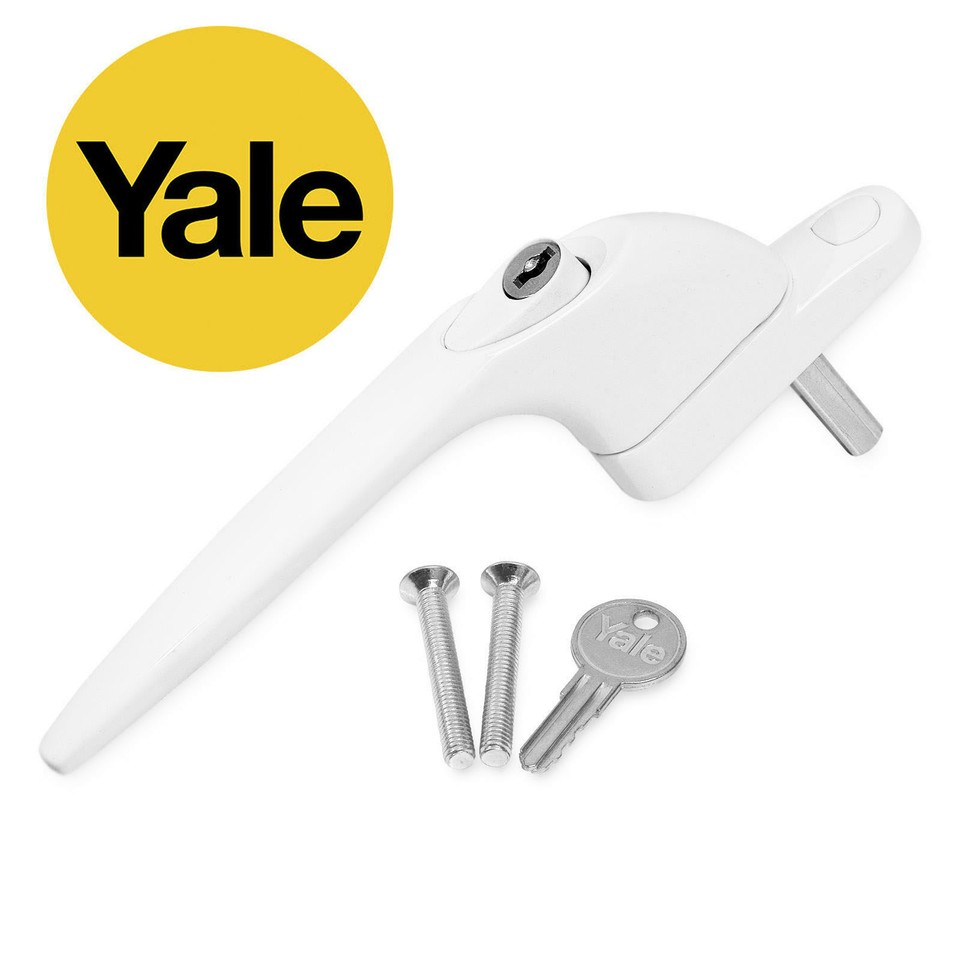 Yale UPVC Universal Espag Window Handle Key Locking For Double Glazing ...