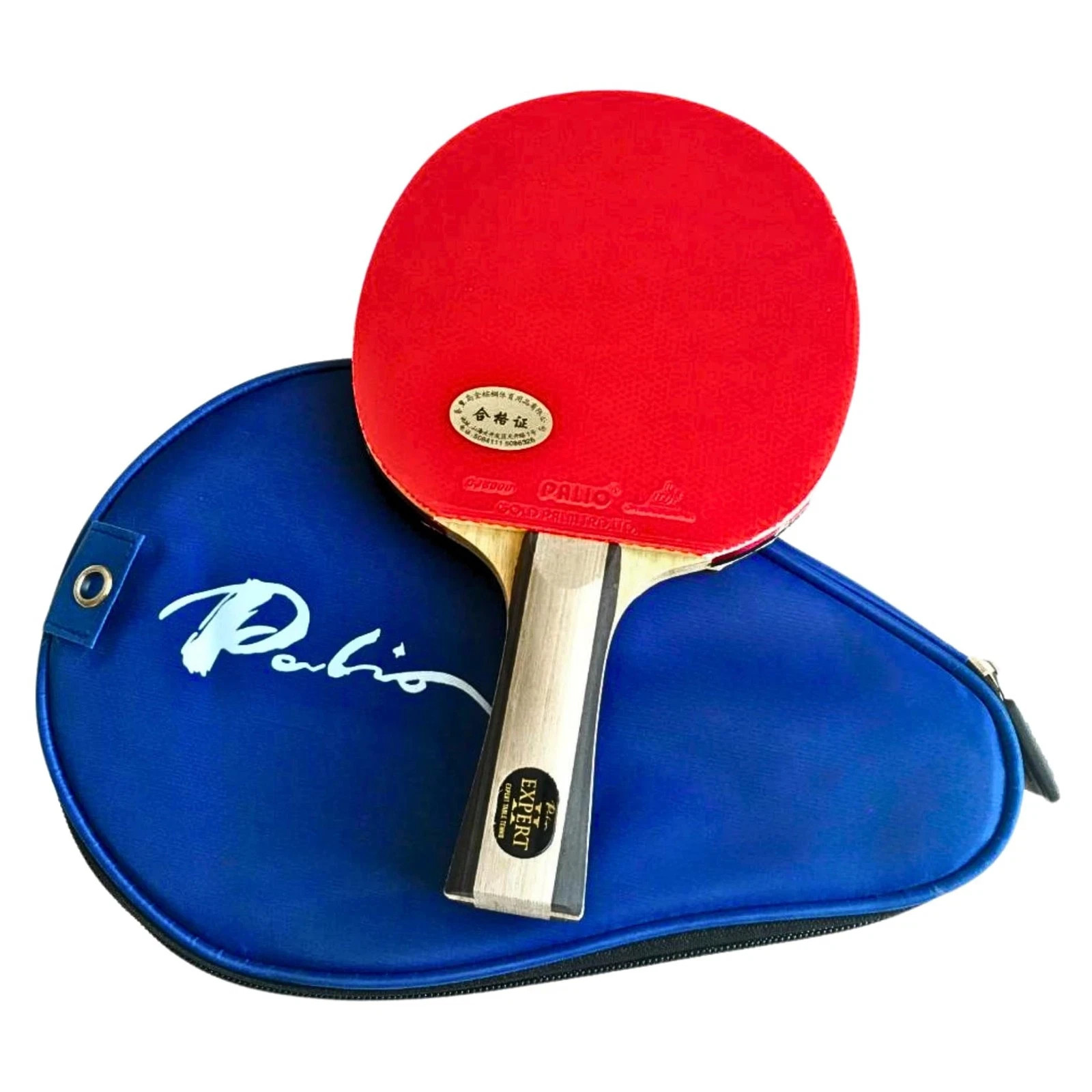Palio Expert 2.0 Table Tennis Racket & Case ITTF-Approved Ping Pong ...