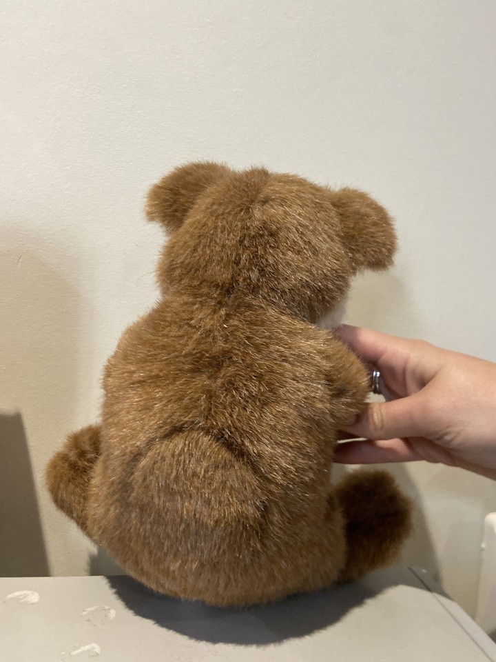 Lemontree Lane Vintage Country Door Mouse Soft Toy Plush 11" Seated ...