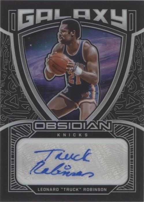 2020-21 Panini Obsidian - Galaxy Autographs Truck Robinson #GAL-LTR ...