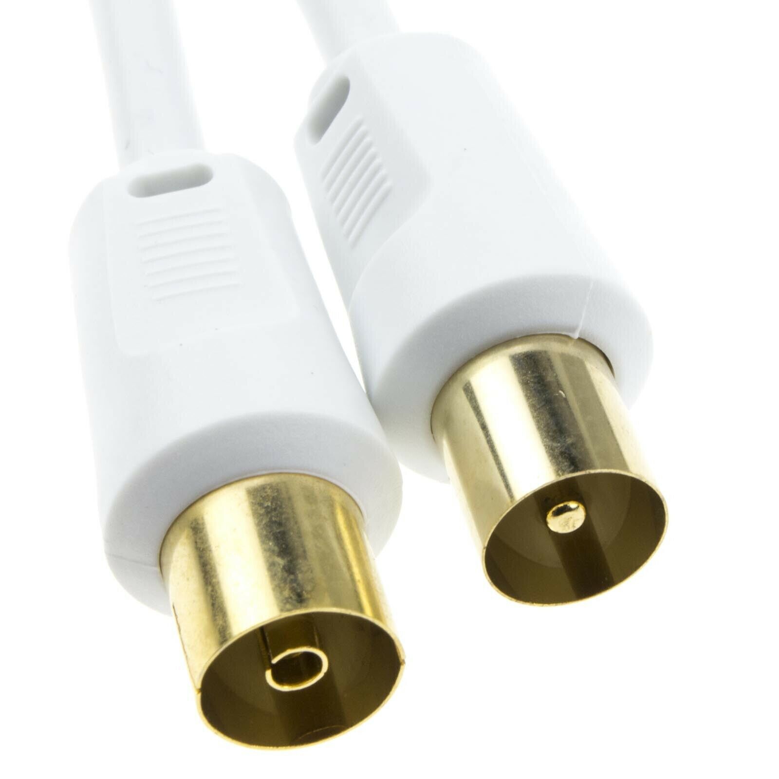 RF Extension Lead Freeview TV Aerial Cable & Coupler 1m/2m/3m/5m/10m ...