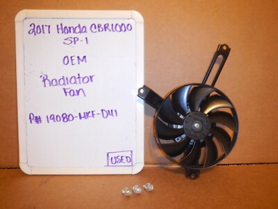 2017 Honda CBR1000RR SP OEM Left Side Radiator Fan 19080-MKF-D41 | eBay
