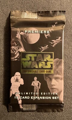 Star Wars CCG - Premiere Unlimited Edition Unopened Expansion Packs | eBay