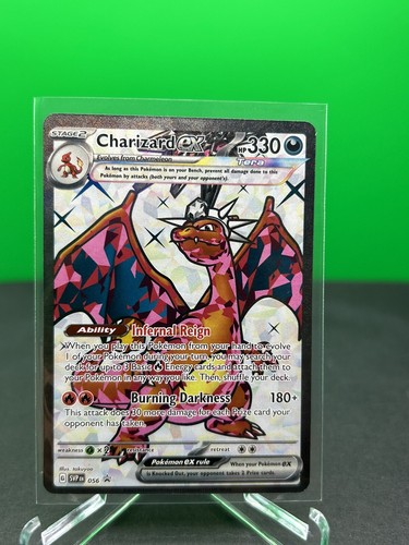 Pokemon TCG - Charizard ex - SVP 56 - Scarlet & Violet Black Star Promo ...