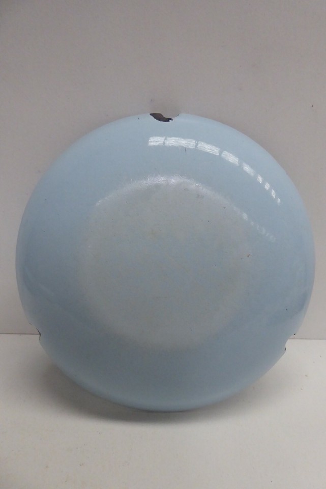 VINTAGE WHIRPOOL BY MALLEY ENAMEL ASHTRAY HOTEL / SHOP ADVERTISING SIGN ...