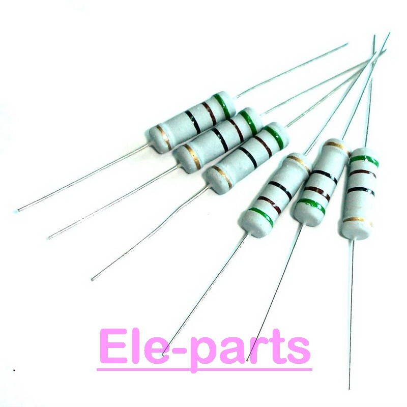 100 PCS 2 WATT 51R ±5% DIP 51 OHM 51Ohm CARBON FILM Resistors 2W 51Ω | eBay