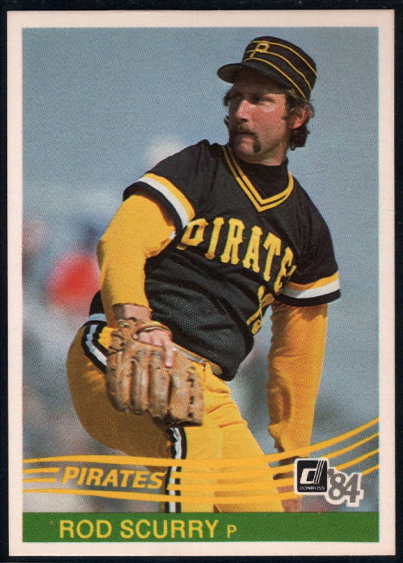 1984 Donruss #235 Rod Scurry Pirates | eBay