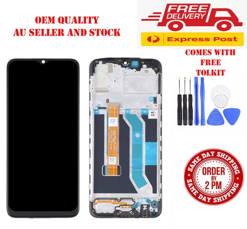 OEM REALME 5 RMX1911 C3 RMX2027 LCD DISPLAY+TOUCH SCREEN DIGITIZER WITH ...