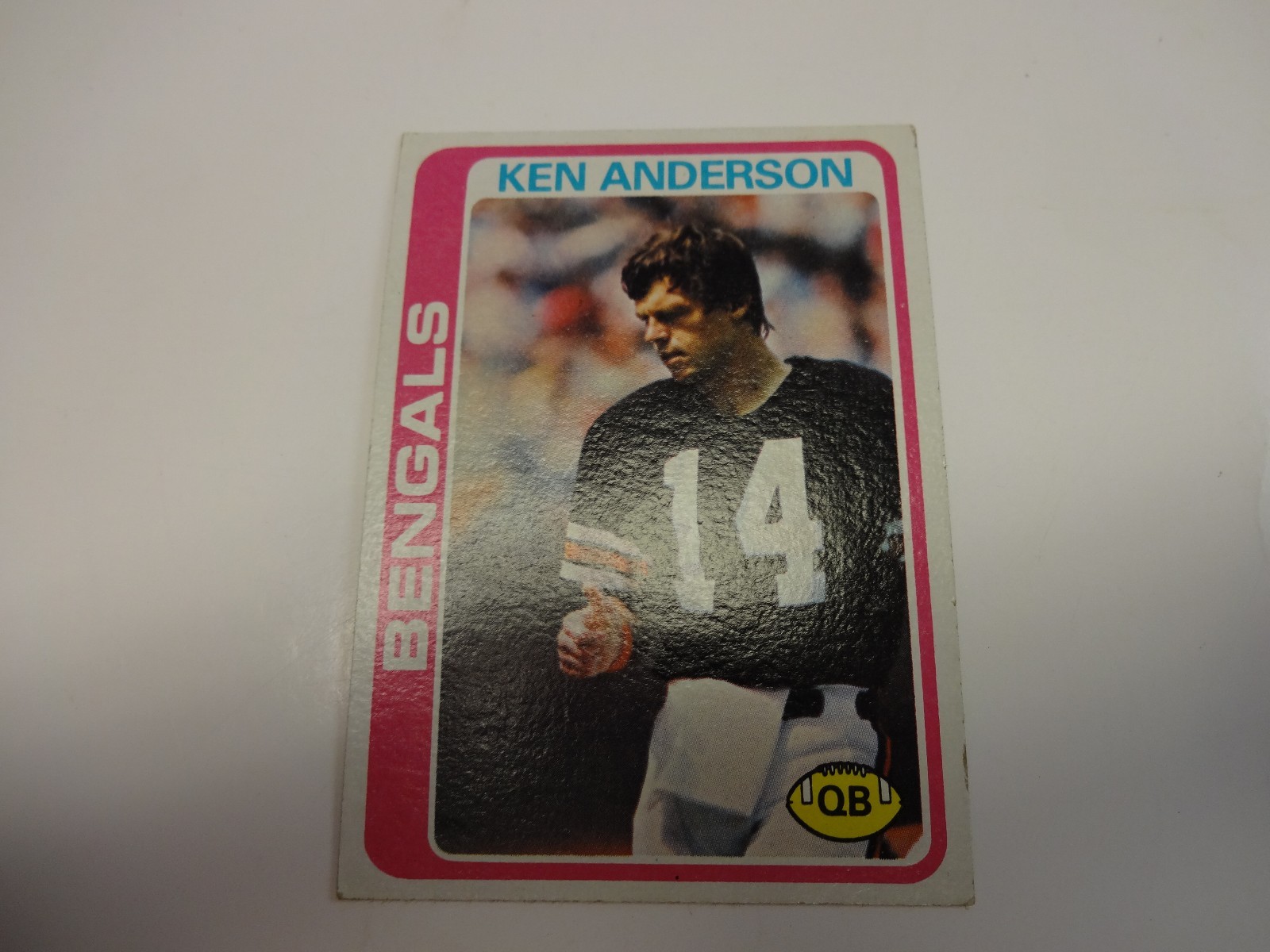 1978 Topps Football Ken Anderson Cincinnati Bengals Card #205 | eBay
