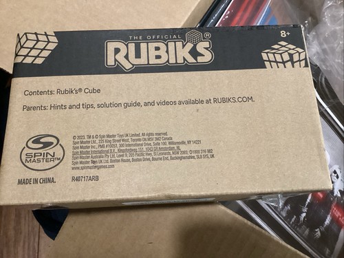 Rubik's Cube The Original 3x3 Rubiks Cube Toy Puzzle Spin Master Games ...