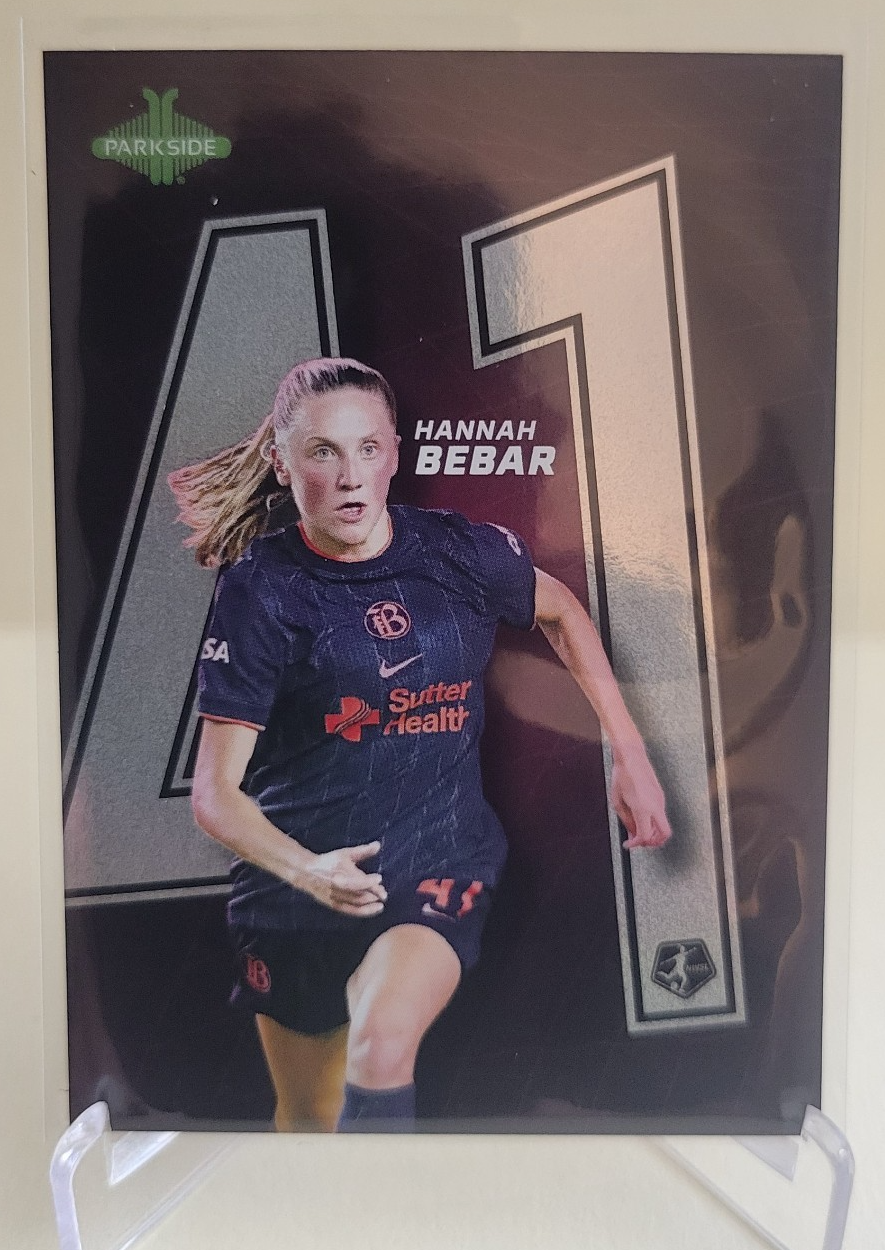 2025 PARKSIDE NWSL VOL 2 NUMERIC HANNAH BEBAR SER# 17/41 | eBay
