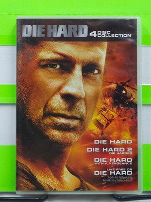 DIE HARD 4 DISC COLLECTION 2 HARDER 3 WITH A VENGEANCE 4 LIVE FREE OR ...