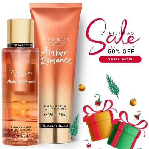 Amber Romance Fragrance Mist 250ml And Lotion Set Combo Pack For Women ...
