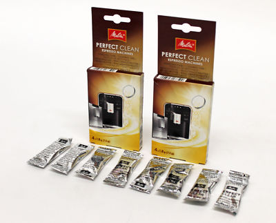 Melitta Perfect Clean Espresso Filter Coffee Machine Cleaner Tablets ...