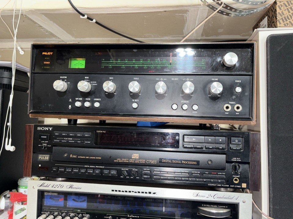 Vintage Pilot 365 Quadraphonic Stereo Receiver Made In Japan | eBay