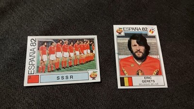 7 Sticker Aufkleber Panini Espaṅa 82 WM 1982 World Cup Spanien SSSR ...