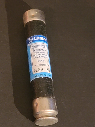 Littelfuse Powr-Gard 60 Amp Fuse FLSR 60 TIME DELAY CURRENT LİMİTİNG ...