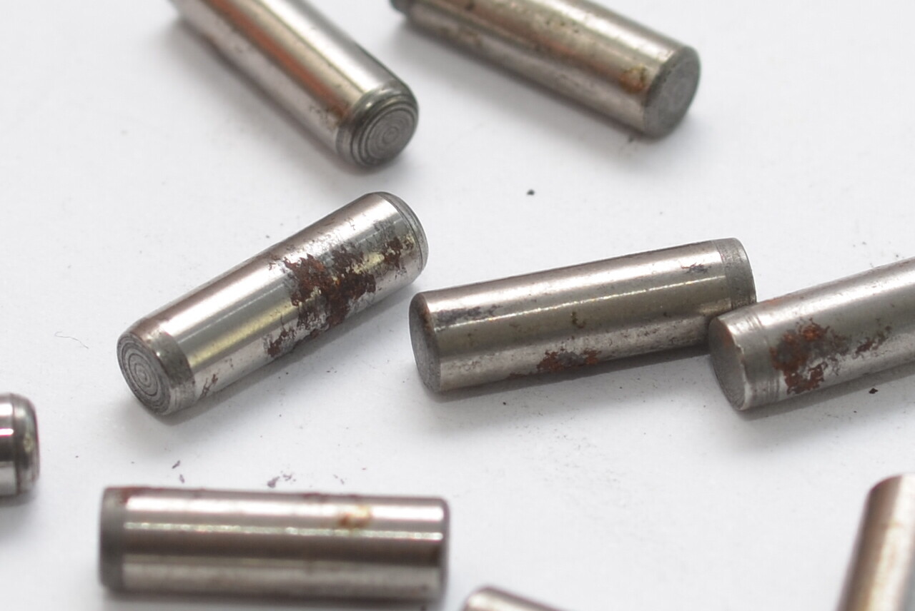 10x MIL spec Zylinderstift / Passstift NAS607-3-5 / Ø5 x L16 mm ...