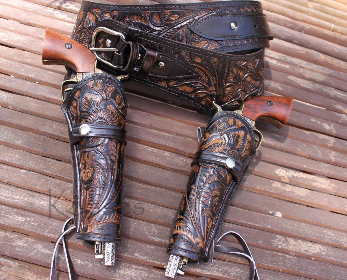 Western Double Gun Belt