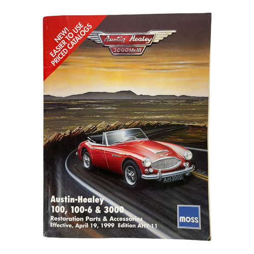 MOSS Motors 1999 Austin Healey 100 3000 Parts Catalog | eBay