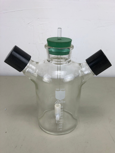 Bellco 500mL 3-Neck Pyrex Glass Spinner Flask with a magnetic spinner ...