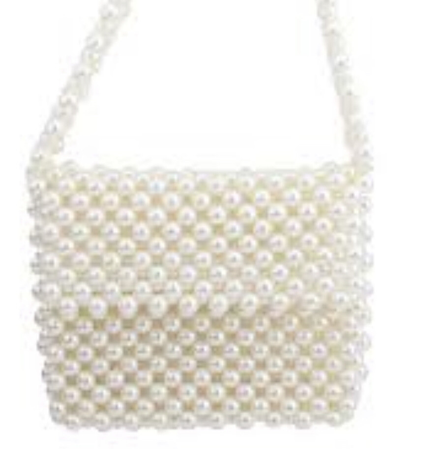 Handmade Beaded Pearl Bags, all colors, custom order, Personalized ...