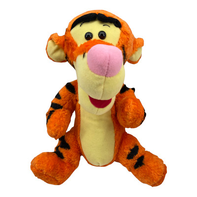 Vintage DISNEY'S "TUG-IN-TIME" TIGGER TALKING TIGGER BY FISHER PRICE ...