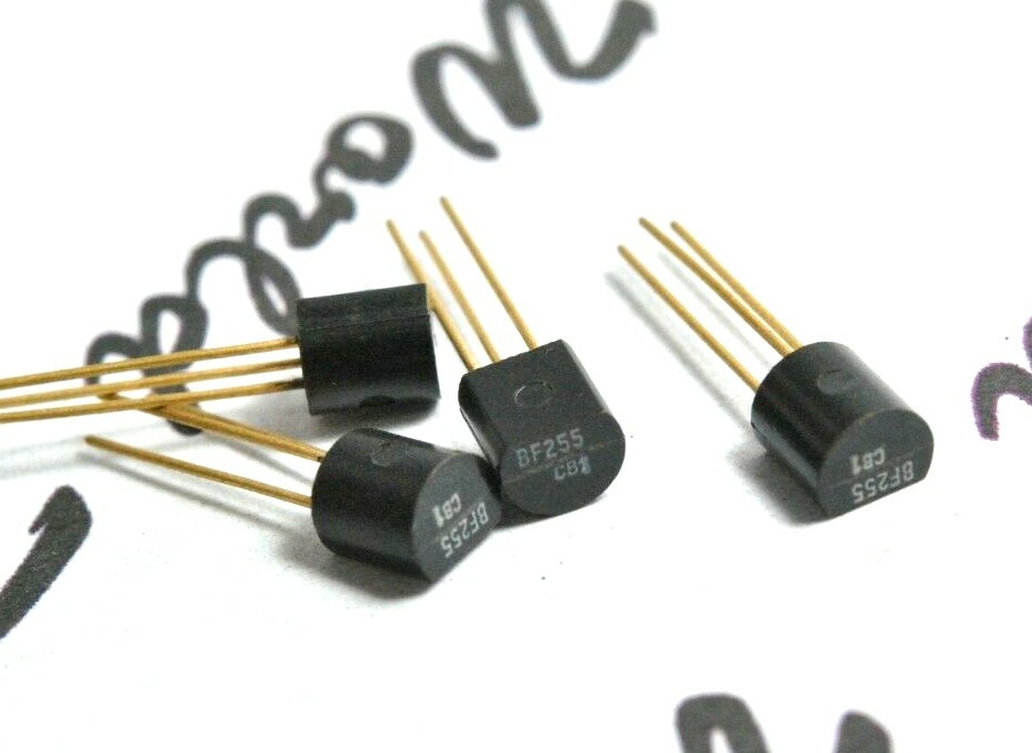 4pcs - BF255 Gold-Pin NPN Transistor - NOS | eBay