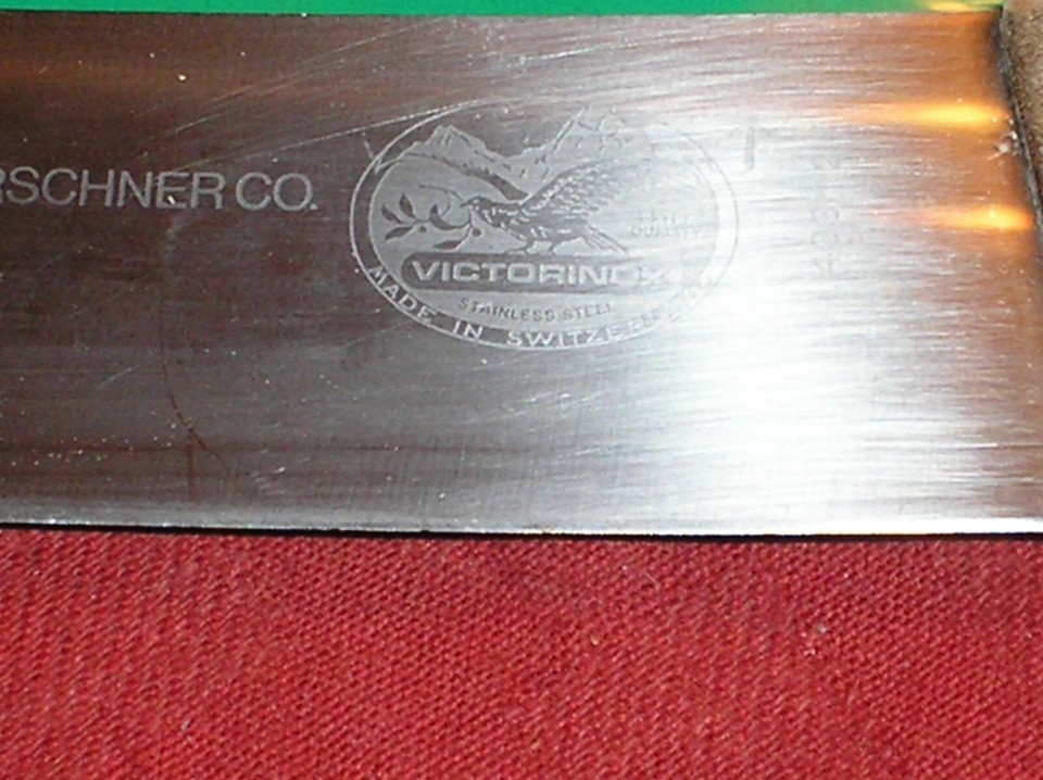 R. H. Forschner Victorinox 403-12 12" Blade Curved Butcher Knife | eBay